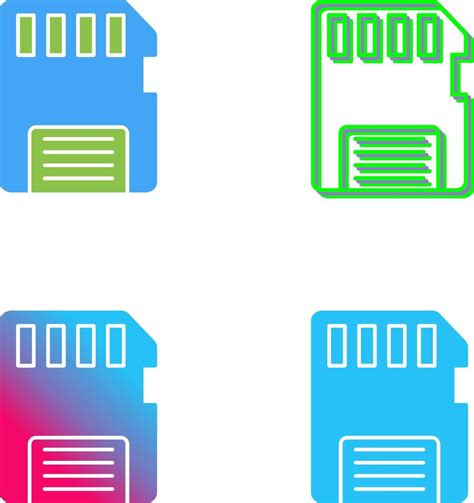 Memory Card Icon Design 45561818 Vector Art At Vecteezy