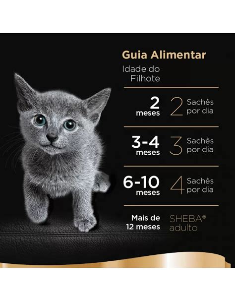 Ração Úmida Sheba Sachê Para Gatos Filhotes Sabor Atum 85g