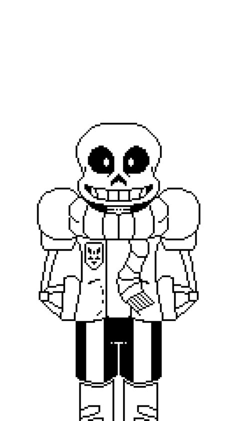 Inverted Fate Sans Pixelart By Chichi3002 On Deviantart