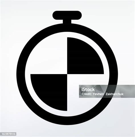 Timer Seconds Countdown Timer Icon Set Time Interval Icons Stopwatch And Time Measurement Stock