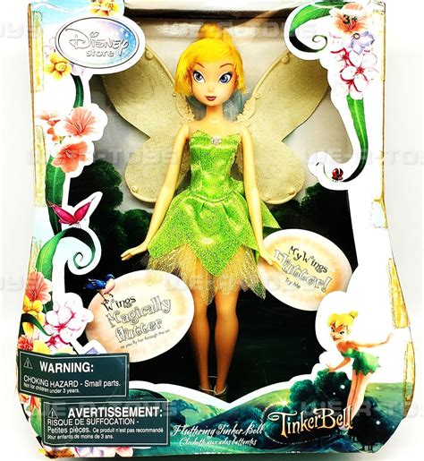 Disney Fairies Fluttering Tinkerbell Doll Disney Store New We R Toys