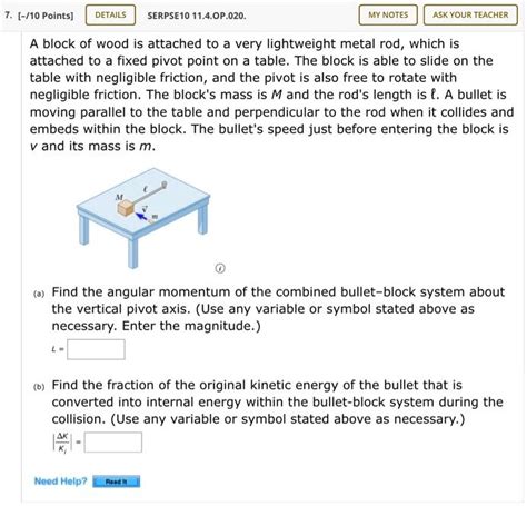 SOLVED 10 Points DETAILS SERPSE1O 11 4 0P 020 MY NOTES ASK YOUR