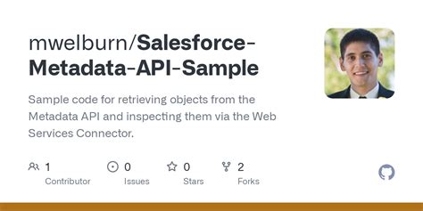 GitHub Mwelburn Salesforce Metadata API Sample Sample Code For Retrieving Objects From The