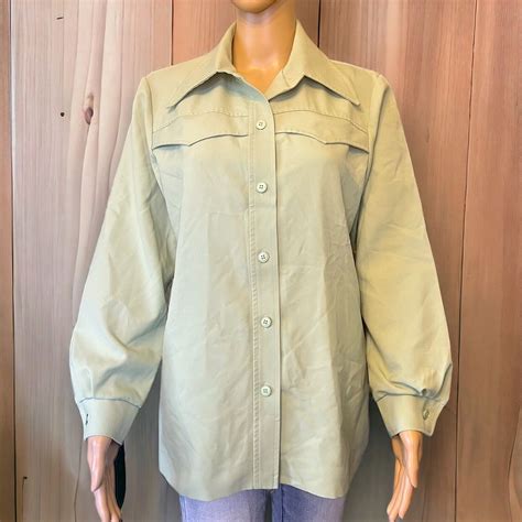 70s Union Made Sutter Place Button Down Vintage Top Gem