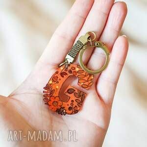 Kluczy skórzany brelok prezent breloczek ღ art Madam pl