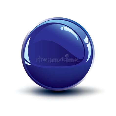 Glossy Shiny Buttons Vector Icon Stock Vector Illustration Of