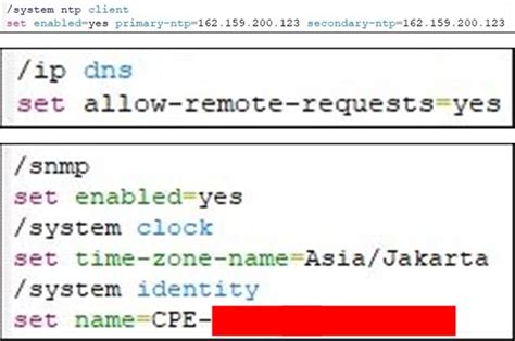Contoh Modul Konfig Standar CPE RB MikroTik Router Service Keliling Komputer Jaringan