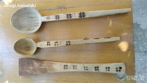 Стари дървени лъжици в Други ценни предмети в гр Ямбол Id46595452 — Bazar Bg