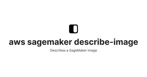 Aws Sagemaker Describe Image Fig