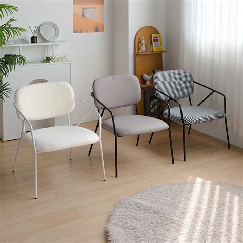 업소용의자 C3331 나나 1인 체어 양털 부클레 패브릭 디자인 인테리어 카페 1인용 소파 의자 인테리어 디자인 의자 브랜드 체어팩토리 공식 쇼핑몰