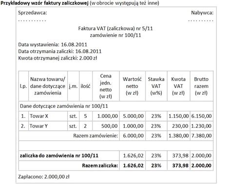 Wzor Na Podatek Vat Image To U