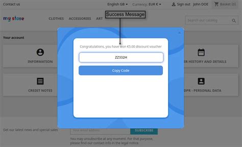 Prestashop Entry Exit Popup Showcase Relevant Information In Popup
