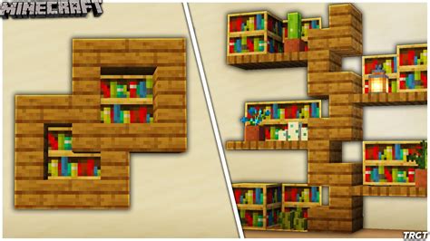 How To Make A Bookshelf In Minecraft
