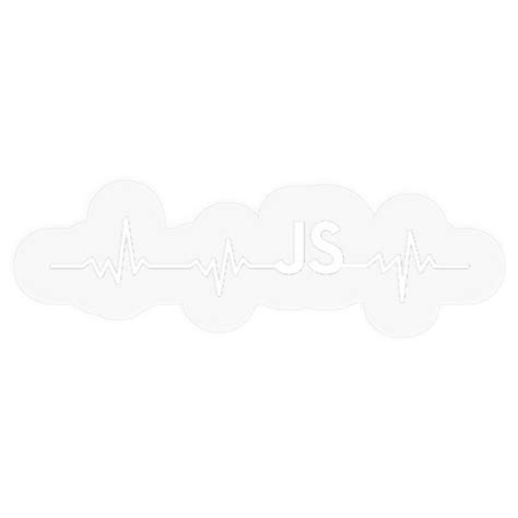 Javascript Js Heart Beat Stickers Sold By Inhaler Hunched Sku