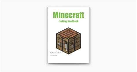 Minecraft Crafting Handbook“ Von Maximus Cerra In Apple Books