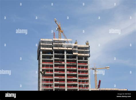 Commercial Building Under Construction Istanbul Turkey Stock Photo Alamy