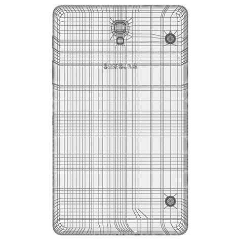 Samsung Galaxy Tab S 84 Blanco Deslumbrante Modelo 3d 39 3ds C4d