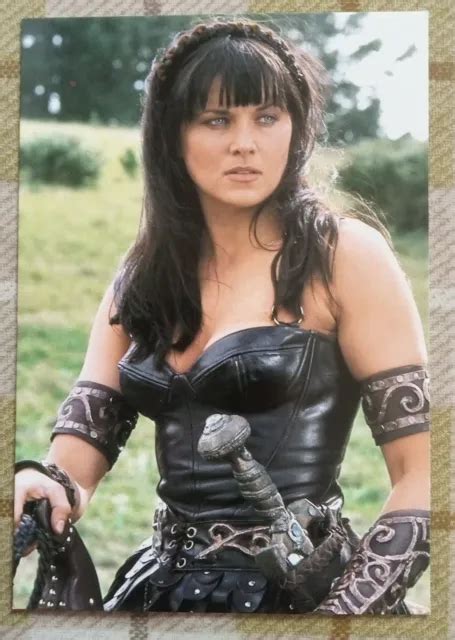 Xena Warrior Princess Official Postcard Lucy Lawless £099 Picclick Uk