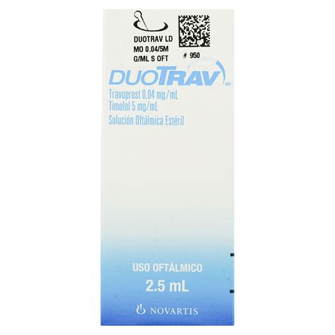 Duotrav Novartis 2 5 Ml Gts