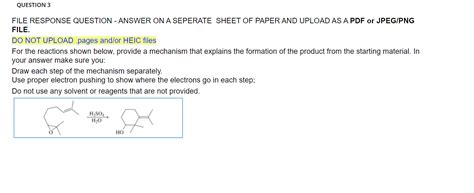 Solved File Response Question Answer On A Seperate Sheet