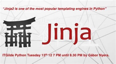 Itgilde Python Tuesday “jinja2 One Of The Most Popular Templating Engines Itgilde Academy