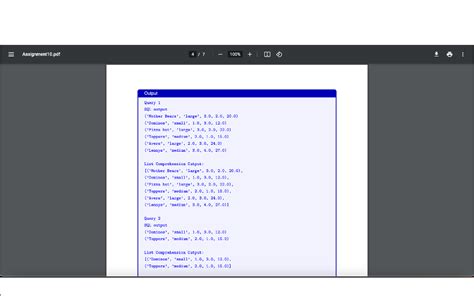 Solved Queries In Class We Were Introduced To Sql And The Chegg