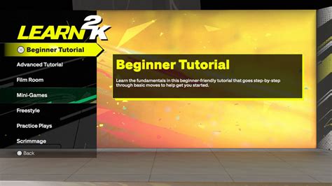 Nba 2k25 Gameplay Learn 2k Menu 2k News