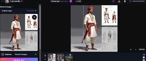 Leonardo Ai Universal Upscaler
