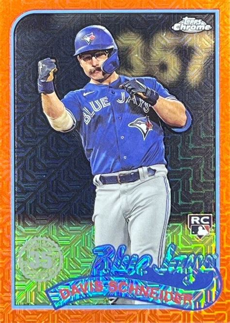 Davis Schneider 2024 Topps Silver Pack T89C 14 1989 Chrome Promo