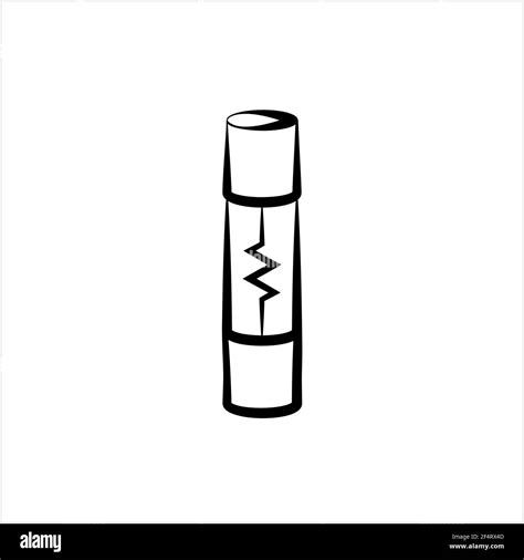 Electrical Fuse Icon Vector Art Illustration Stock Vector Image And Art