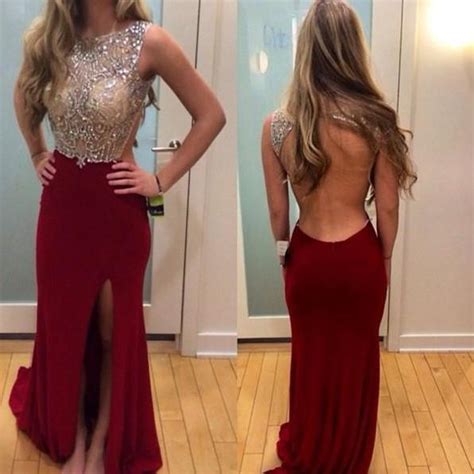 Ulass Backless Floor Length Evening Dresses Real Made Evening Dresses
