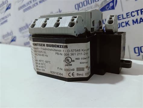 Pintsch Bubenzer Hwr Pe400 150 5 Ul Rectifier