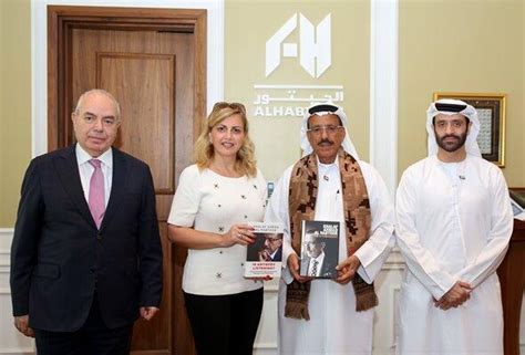 Chairman Al Habtoor Welcomes Farah Al Atassi President Act Al Bawaba