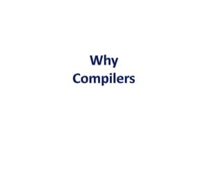 Lecture1 Introduction Compilers PPT