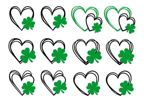 Mẫu Hình Xăm Tattoo 4 Leaf Clover May Mắn Và Cực Kỳ Phong Thủy