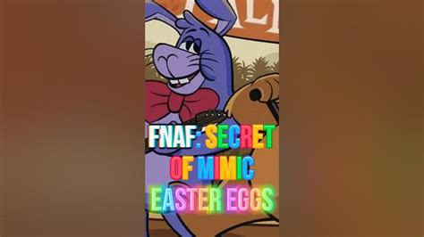 Easter Egg In Fnaf Secret Of Mimic Easter Eggs In Teaser Fnaf