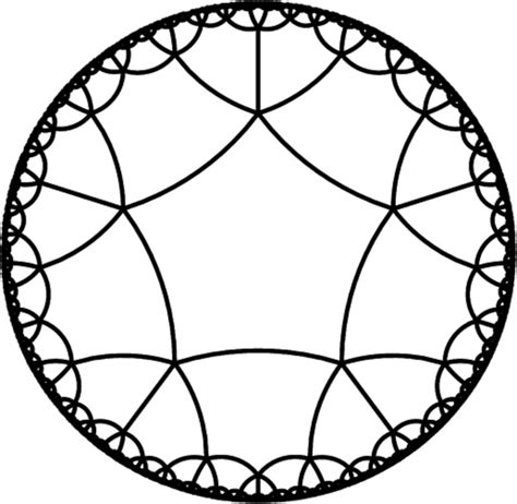 The Self Dual {5 5} Tiling Of The Hyperbolic Plane In The Poincaré