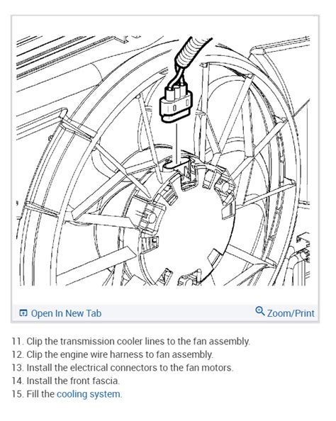 Engine Cooling Fan Replacement I Was Wondering If Anyone Could