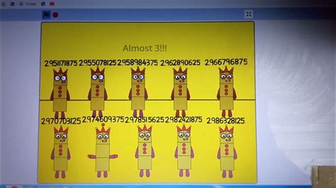 Numberblocks Band 512ths 152 153 Youtube