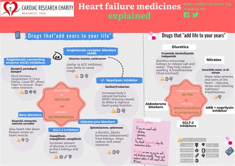 Heart Failure Medications Explained Northwick Park Cardiac Research