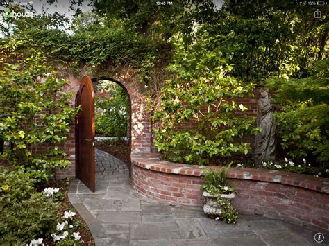 Brick Garden Wall Brick Garden Brick Wall Gardens Traditional Landscape