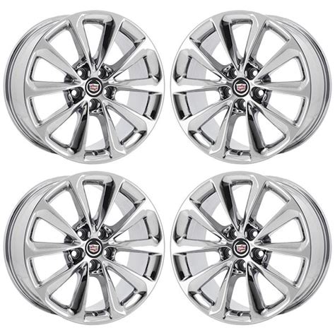 Cadillac Xts 2013 2018 Pvd Bright Chrome Factory Oem Wheels Rims Not