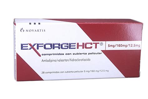 Exforge Hct 5160125 Mg 28 Comprim Uroccidente