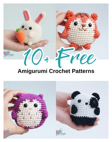 10 outstanding free amigurumi crochet patterns swecraftcorner