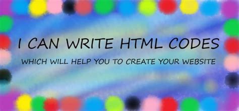 Write Html Codes According To Your Desire By Hibaaziz Fiverr