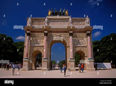 Quadriga Arc De Triomphe Du Carrousel Neoclassical Architecture