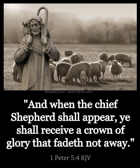 2 Timothy 2 15 Truth Verse Of The Day 1 Peter 5 4 KJV