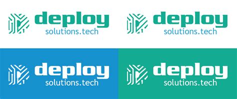 Professional Serious Information Technology Logo Design For Deploy