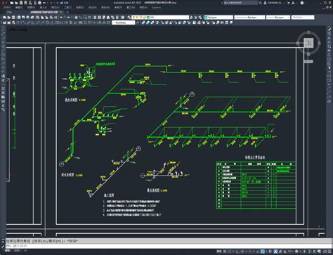 4吨燃煤蒸汽锅炉房设计图autocad 2007模型图纸下载 懒石网