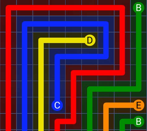 Puzzle Game Solutions Flow Free Extreme Rectangle Level 51 Solution